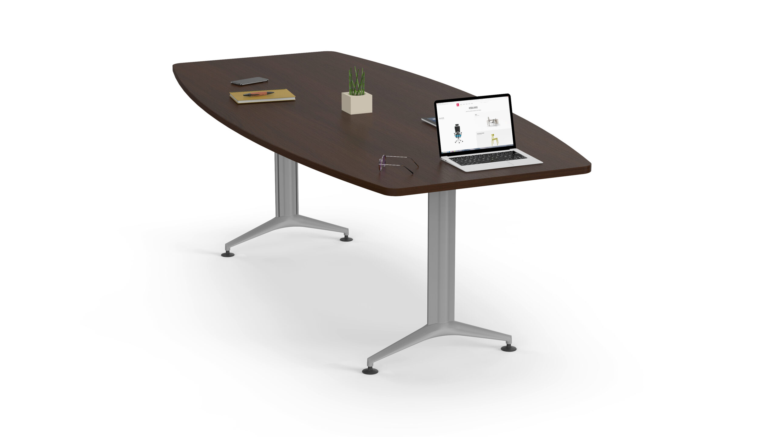 London Boardroom Table 2.2m x 1m (available next day)