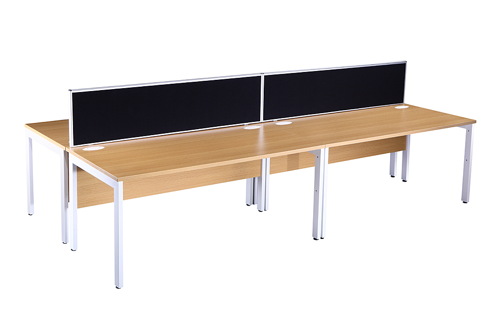 OI Bench Set of 4 oak tops and two screens