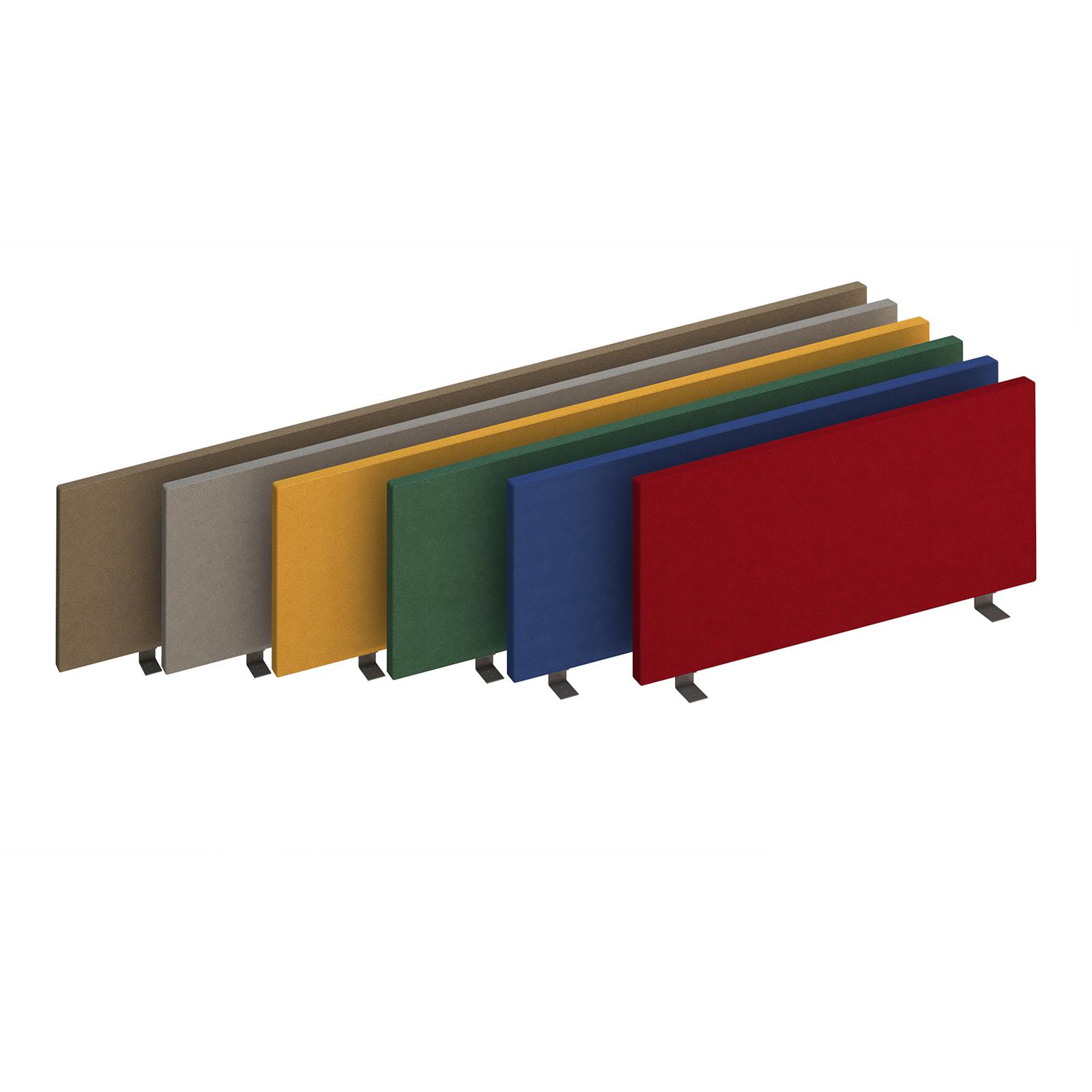 Straight desk top screens