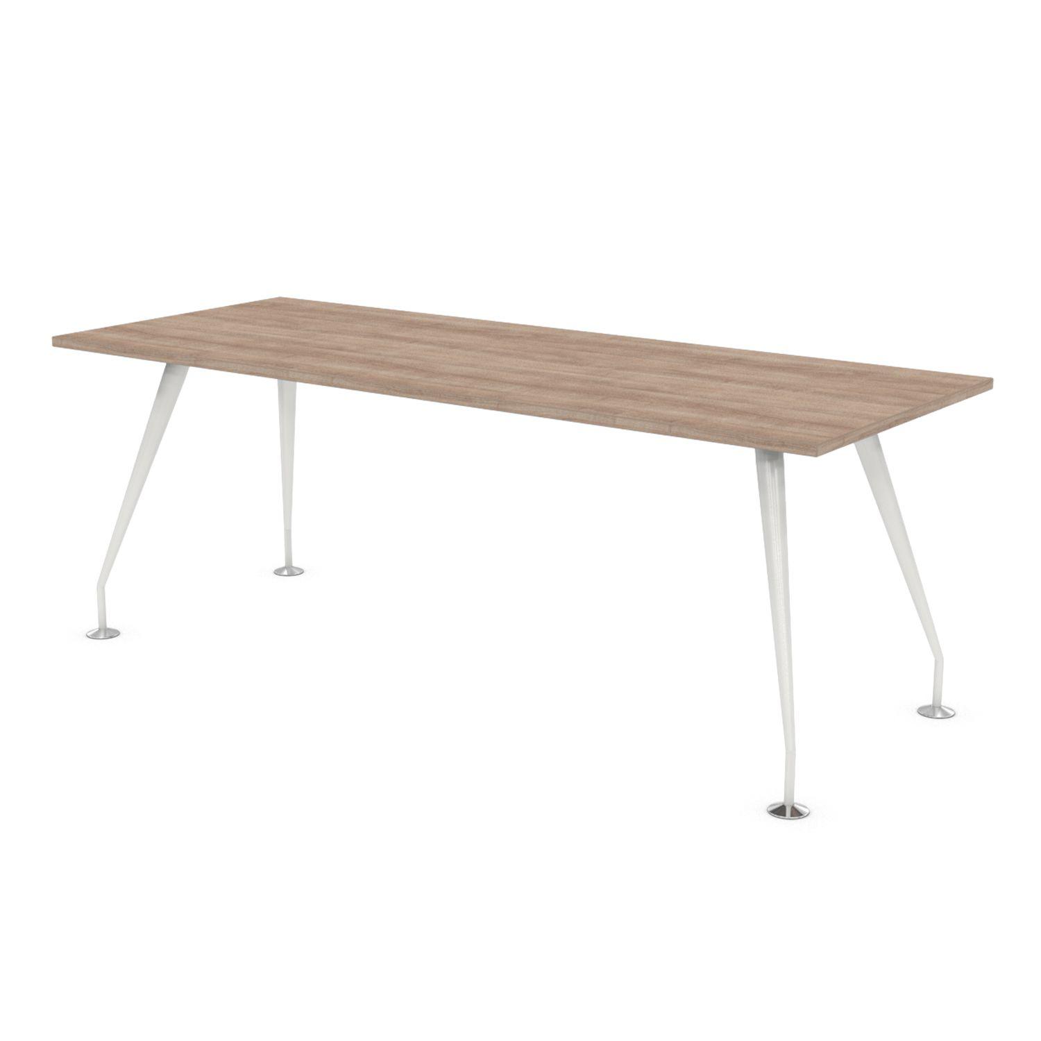 Spire desk 180cm x 80cm White legs > Spire desks > Waterfront Warehouse ...
