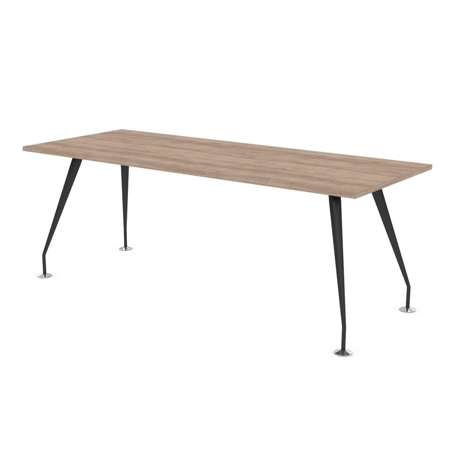 Spire desk 180cm x 80cm Black legs > Spire desks > Waterfront Warehouse ...